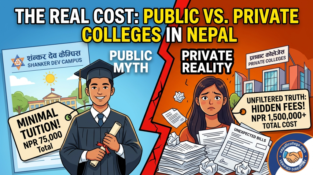 Public vs Private College Fees in Nepal: The Real Cost - NepaliCollege
